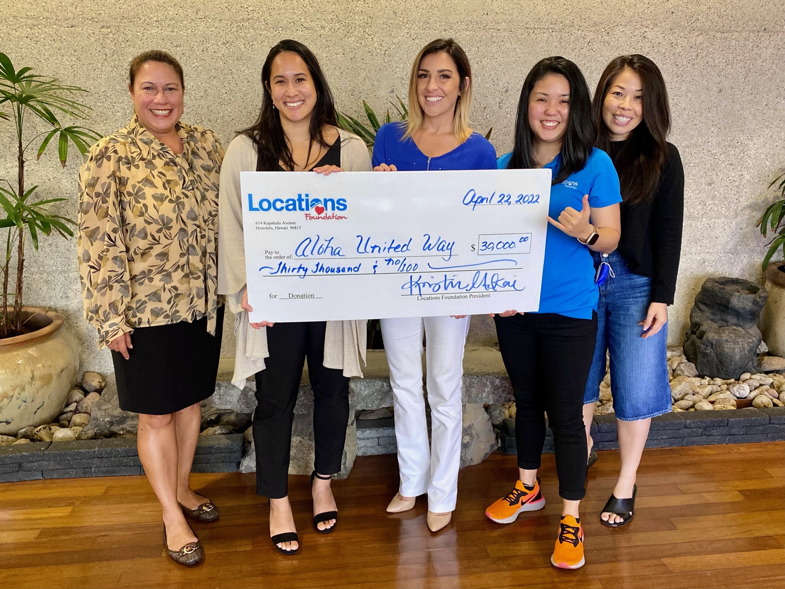 Locations Foundation invests in the future of ALICE Households | Aloha ...